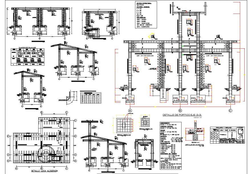 Column installation detail plan and sectional detail 2d view CAD ... Column installation detail plan and sectional detail 2d view CAD ...