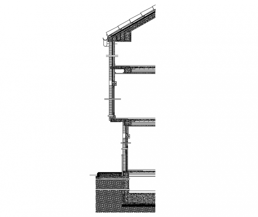 Cross section-constructive details of two flooring house dwg file - Cadbull Cross section-constructive details of two flooring house dwg file - Cadbull