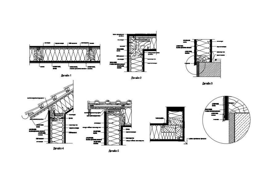 Cut constructive section and wall construction details of building dwg file Cut constructive section and wall construction details of building dwg file