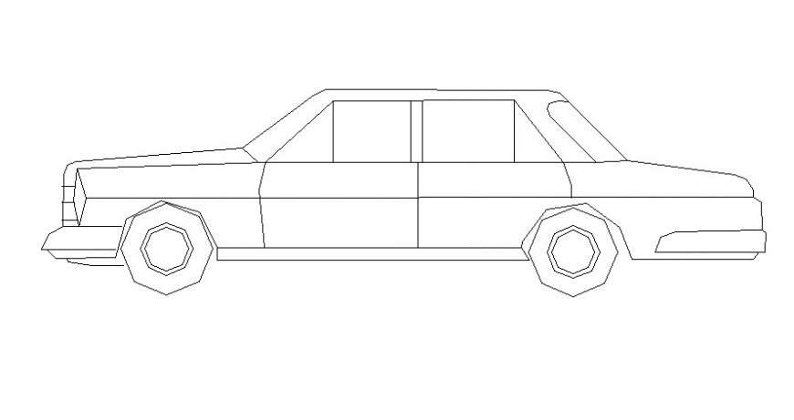 Drawing of 2d view car elevation in autocad file - Cadbull Drawing of 2d view car elevation in autocad file - Cadbull