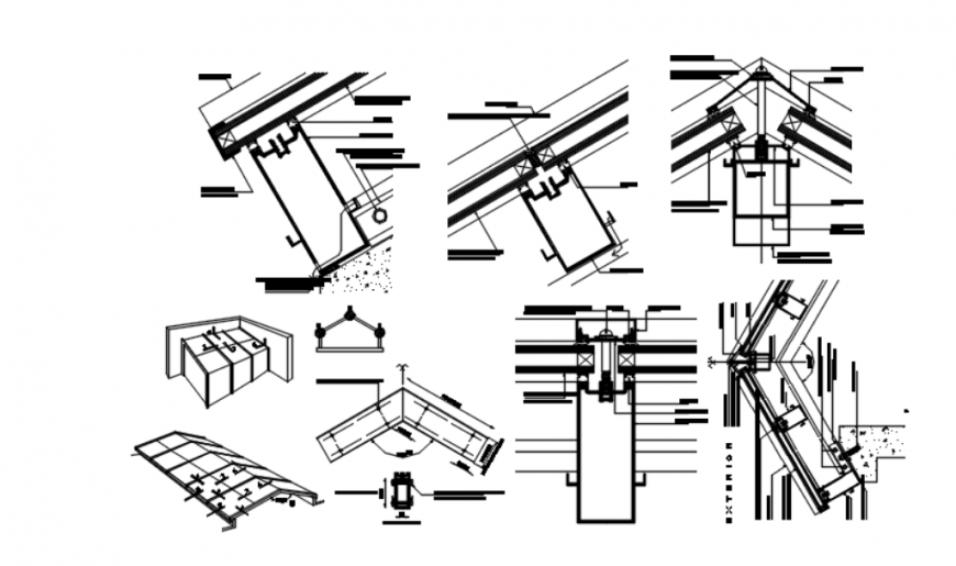 Drawing of skylight line 2d AutoCAD file - Cadbull Drawing of skylight line 2d AutoCAD file - Cadbull