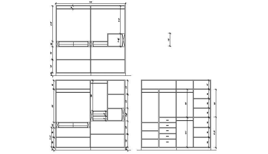 Drawings details elevation of wardrobe units 2d view furniture units ... Drawings details elevation of wardrobe units 2d view furniture units ...