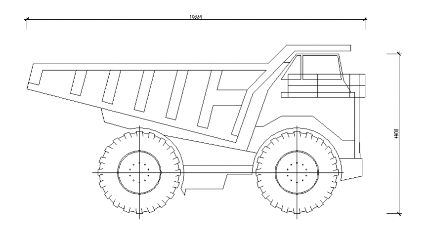 Dynamic membrane truck block side elevation cad drawing details dwg ... Dynamic membrane truck block side elevation cad drawing details dwg ...
