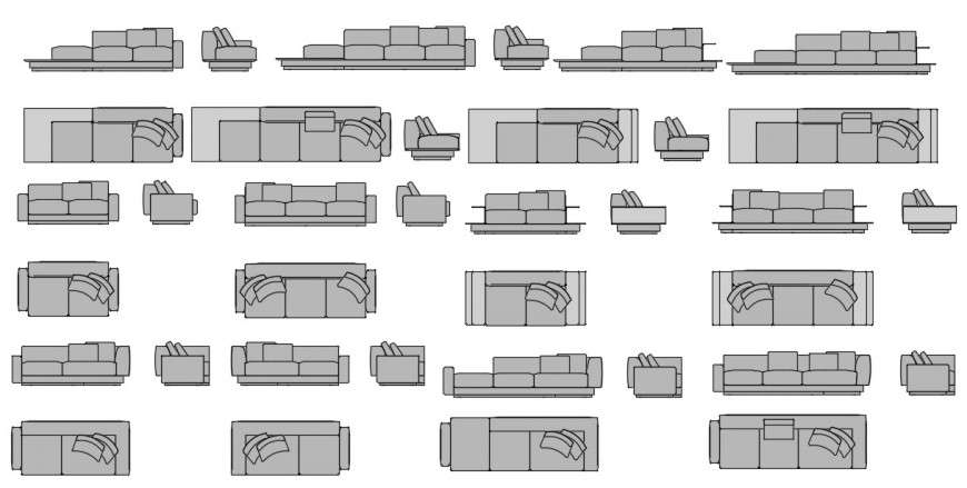 Sofa Set Elevation Cad Blocks Dwg File Cadbull | Images and Photos finder Sofa Set Elevation Cad Blocks Dwg File Cadbull | Images and Photos finder