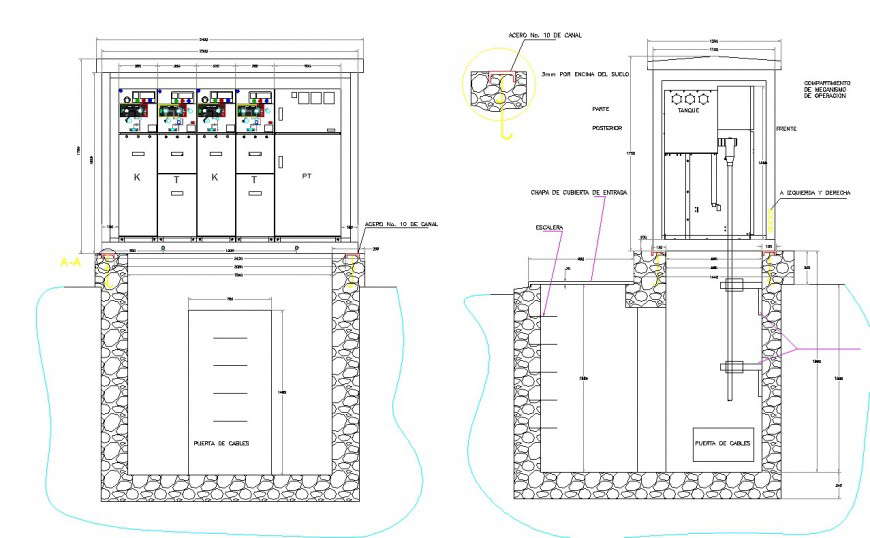 Electrical parallel cable fitting detail 2d view CAD block autocad file ... Electrical parallel cable fitting detail 2d view CAD block autocad file ...