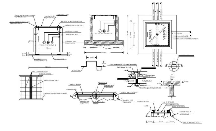 Electrical units drawings plan and elevation dwg file - Cadbull Electrical units drawings plan and elevation dwg file - Cadbull