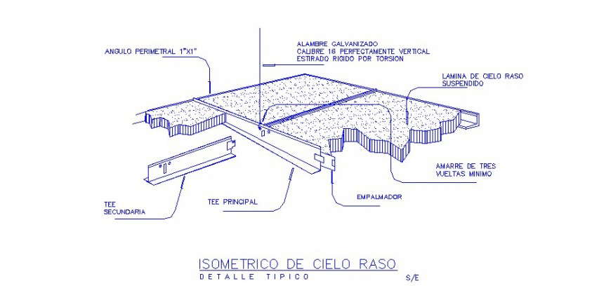 False ceiling constructive section auto-cad drawing details dwg file ... False ceiling constructive section auto-cad drawing details dwg file ...