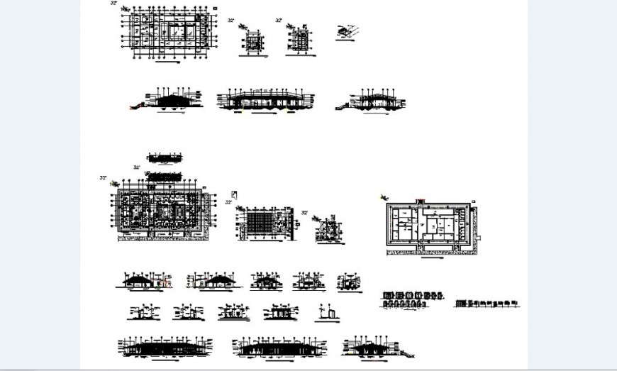 Field office building elevation, section, plan and auto-cad drawing ... Field office building elevation, section, plan and auto-cad drawing ...