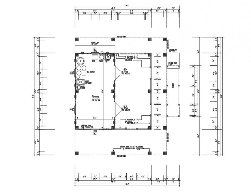 First floor layout plan details of corporate office dwg file - Cadbull First floor layout plan details of corporate office dwg file - Cadbull