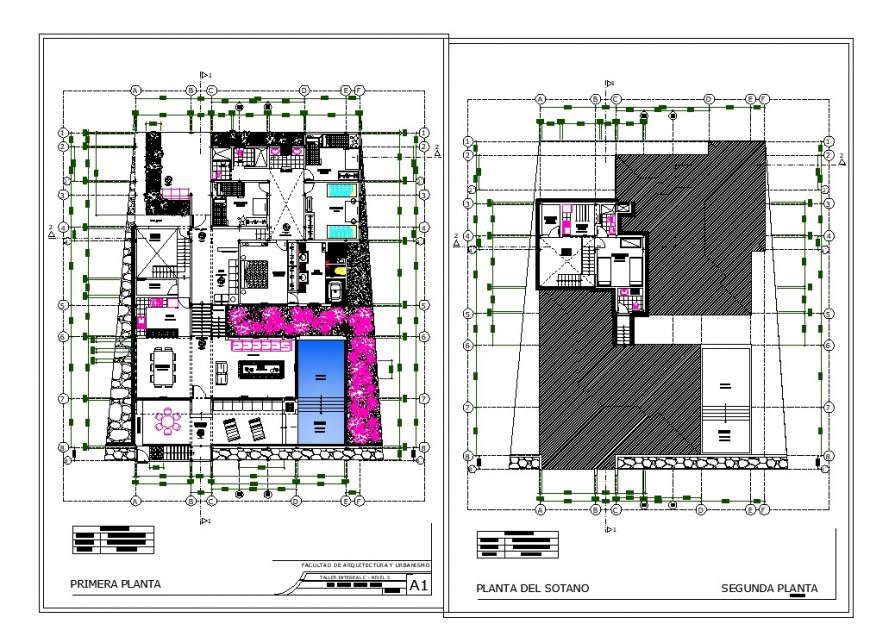 Home ground floor and terrace floor plan autocad file - Cadbull Home ground floor and terrace floor plan autocad file - Cadbull