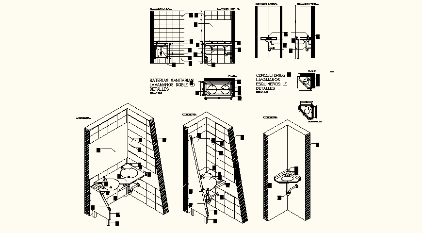 House sanitary system detail elevation layout file - Cadbull House sanitary system detail elevation layout file - Cadbull