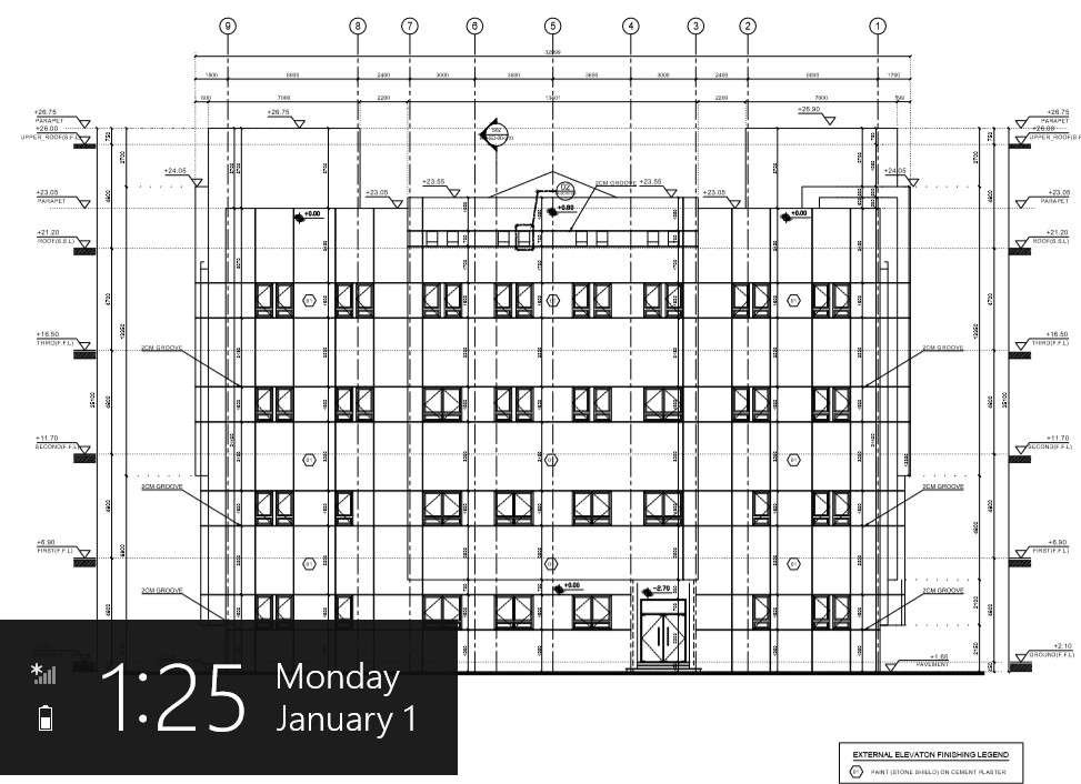 institutional building elevation detail - Cadbull institutional building elevation detail - Cadbull
