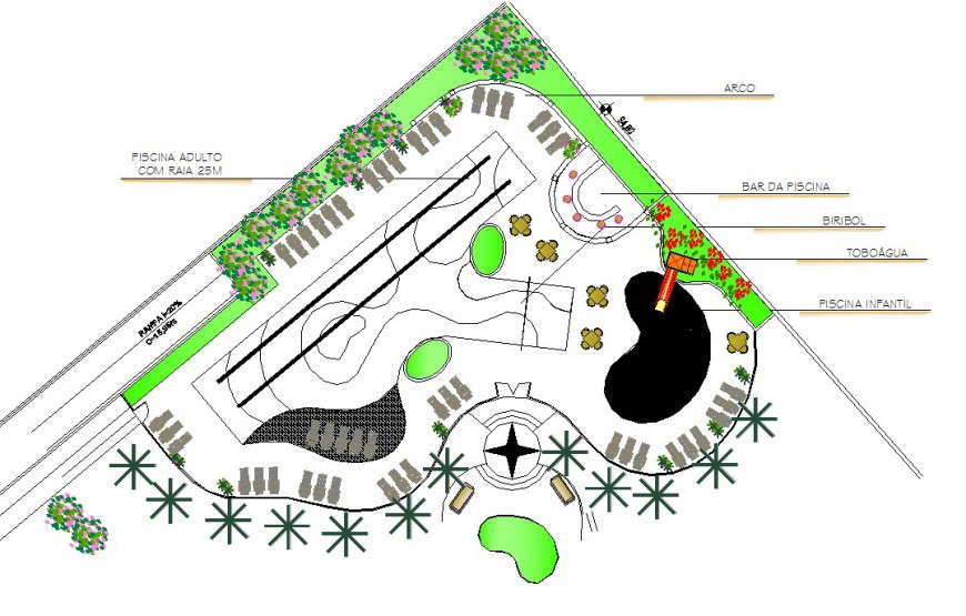 Landscaping layout plan drawing in dwg AutoCAD file. - Cadbull Landscaping layout plan drawing in dwg AutoCAD file. - Cadbull