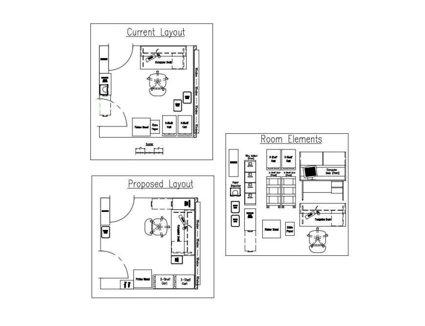 Layout plan of office building detail 2d view autocad file - Cadbull Layout plan of office building detail 2d view autocad file - Cadbull