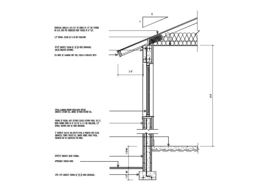Left side cut constructive sectional cad drawing details dwg file - Cadbull Left side cut constructive sectional cad drawing details dwg file - Cadbull