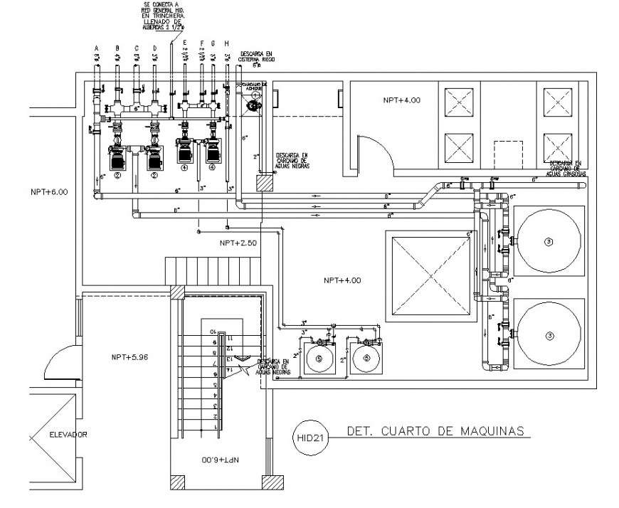 Machine room detail 2d view layout CAD structure autocad file - Cadbull Machine room detail 2d view layout CAD structure autocad file - Cadbull