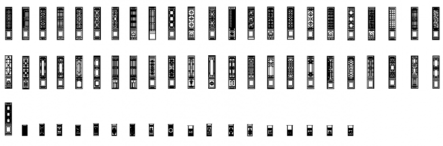 Many classical windows CAD block detail dwg file - Cadbull Many classical windows CAD block detail dwg file - Cadbull