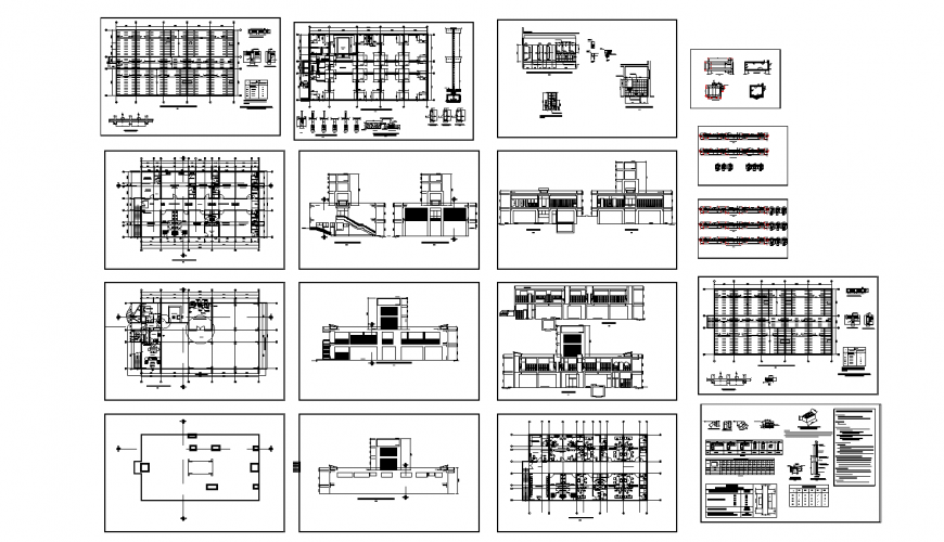 Medical clinic elevation, section, plan and constructive structure ... Medical clinic elevation, section, plan and constructive structure ...
