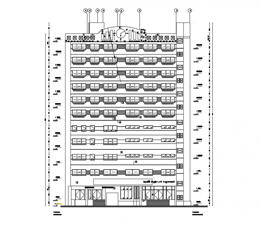 Multi-specialty hospital architecture layout plan details dwg file ...