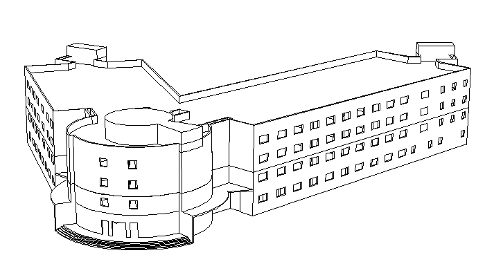 multi-story corporate building main elevation view details dwg file ... multi-story corporate building main elevation view details dwg file ...
