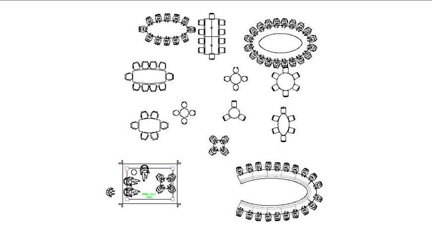 Multiple dining tables, conference tables and office furniture blocks ... Multiple dining tables, conference tables and office furniture blocks ...