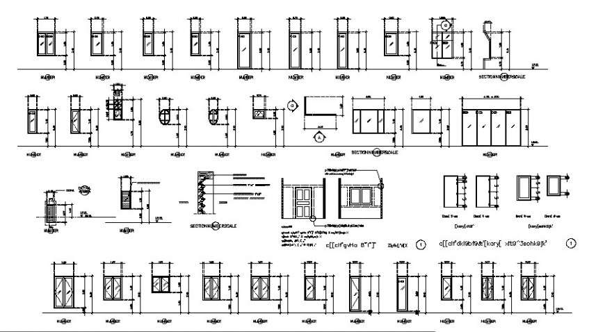 Multiple single and double door window elevation blocks cad drawing ... Multiple single and double door window elevation blocks cad drawing ...