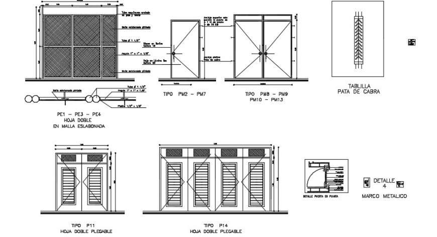 Openable flips panelled door elevation detail dwg file - Cadbull Openable flips panelled door elevation detail dwg file - Cadbull