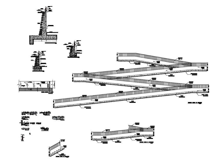 Ramp and pedestal walk of garden section and constructive structure ... Ramp and pedestal walk of garden section and constructive structure ...
