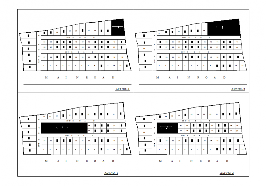 Residential housing colony ploting and site plan cad drawing details ... Residential housing colony ploting and site plan cad drawing details ...