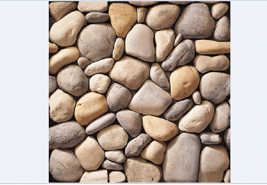Rock Tile Of Garden Cad Blocks Details Dwg File