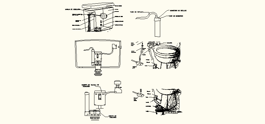Sanitary units detail elevation and plan dwg file - Cadbull Sanitary units detail elevation and plan dwg file - Cadbull