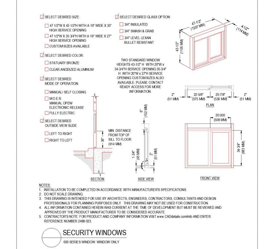 Security window plan layout file - Cadbull Security window plan layout file - Cadbull