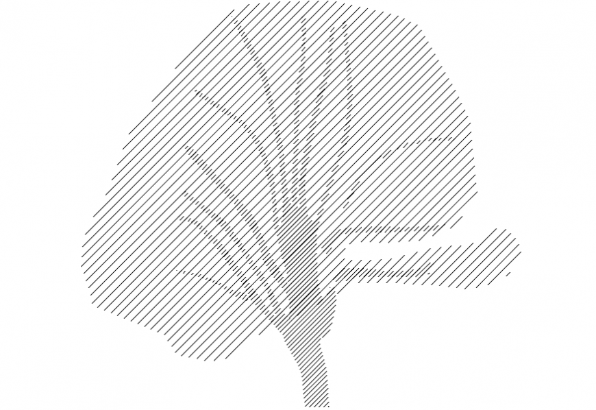 Simple tree front elevation 2d block details dwg file - Cadbull