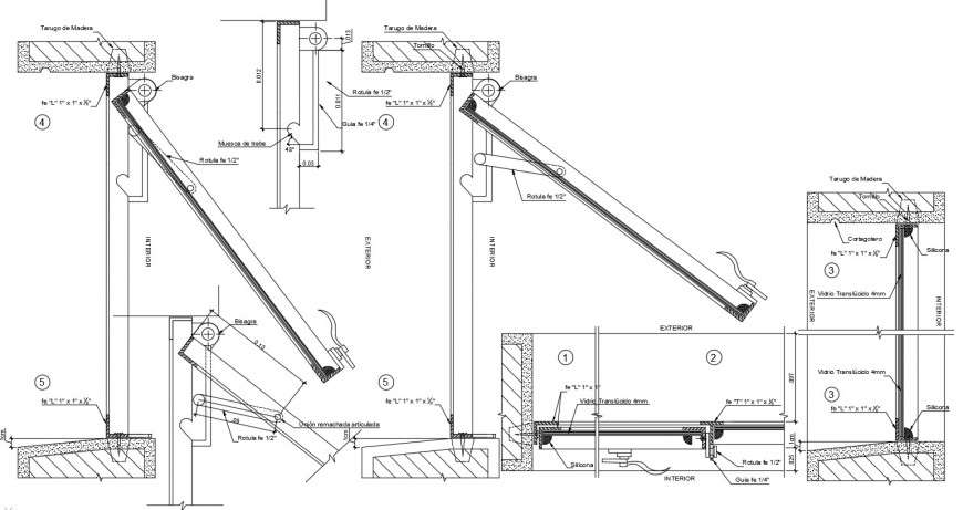 Single house window elevation and installation drawing details dwg file ... Single house window elevation and installation drawing details dwg file ...