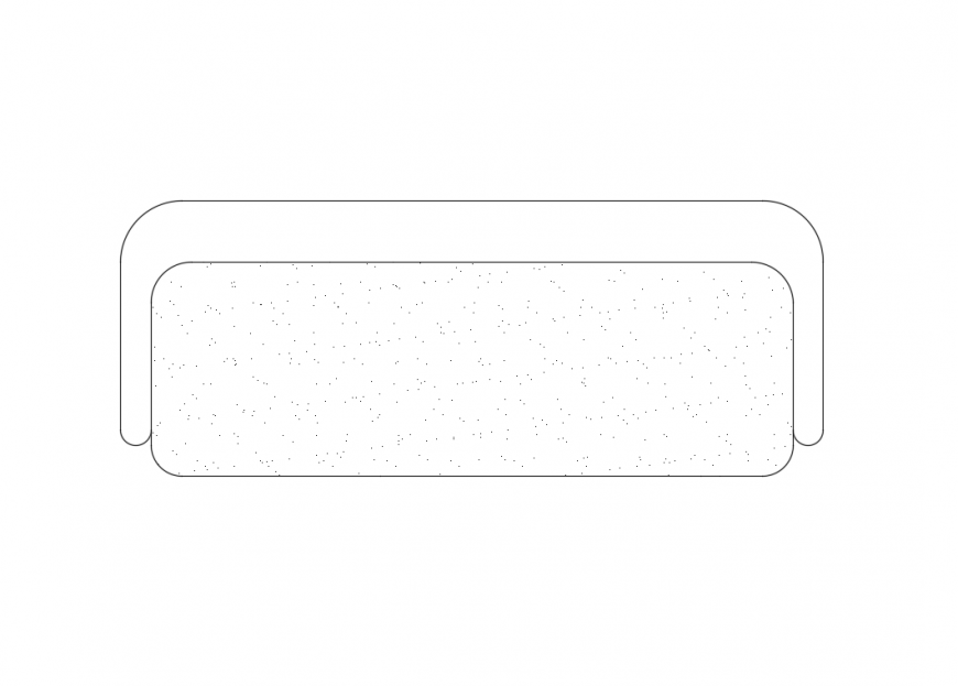 Single sofa set elevation cad block details dwg file Single sofa set elevation cad block details dwg file