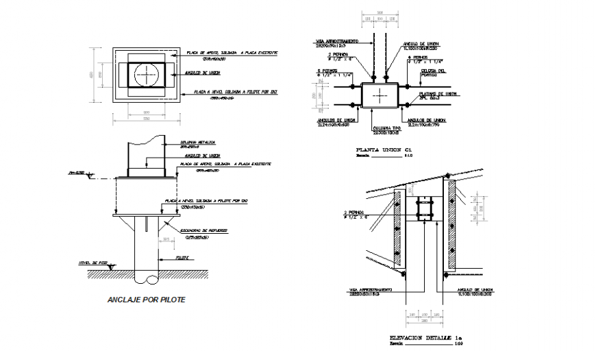 Steel structure shed constructive structure cad drawing details dwg ...