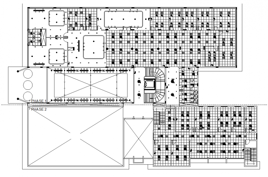 Terrace commercial building ceiling design plan detail dwg file - Cadbull Terrace commercial building ceiling design plan detail dwg file - Cadbull
