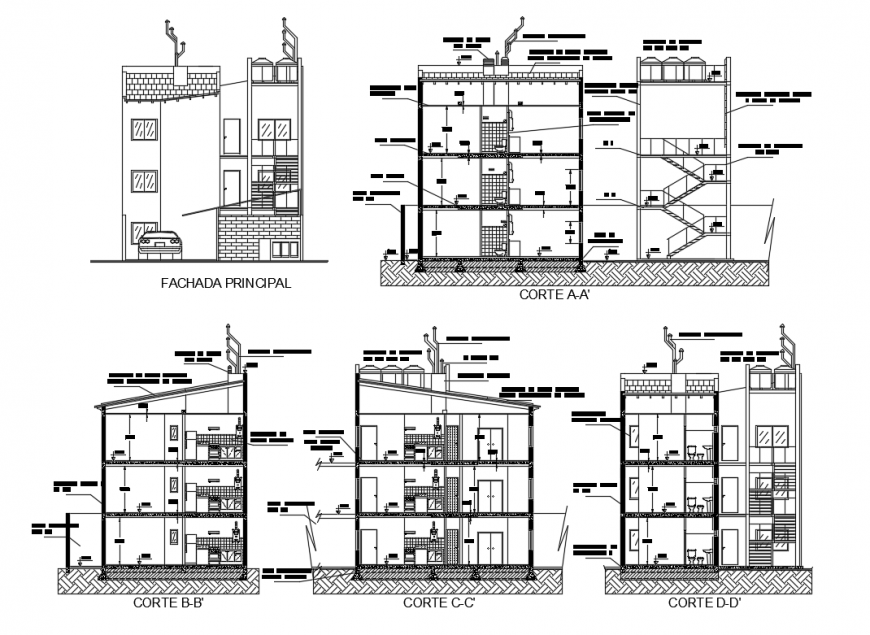 Two bedroom residential multi-family apartment flats all sided ... Two bedroom residential multi-family apartment flats all sided ...