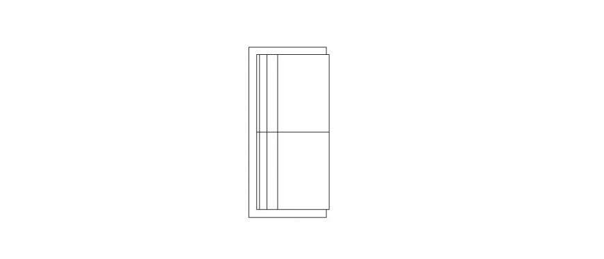 Two seated sofa set block cad drawing details dwg file - Cadbull Two seated sofa set block cad drawing details dwg file - Cadbull