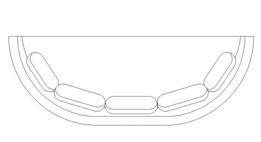 U sofa set top view elevation block cad drawing details dwg file - Cadbull U sofa set top view elevation block cad drawing details dwg file - Cadbull