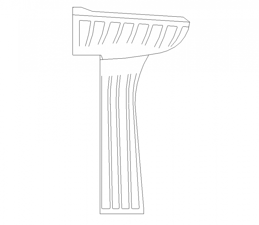 Wash basin detail elevation layout 2d view autocad file - Cadbull Wash basin detail elevation layout 2d view autocad file - Cadbull