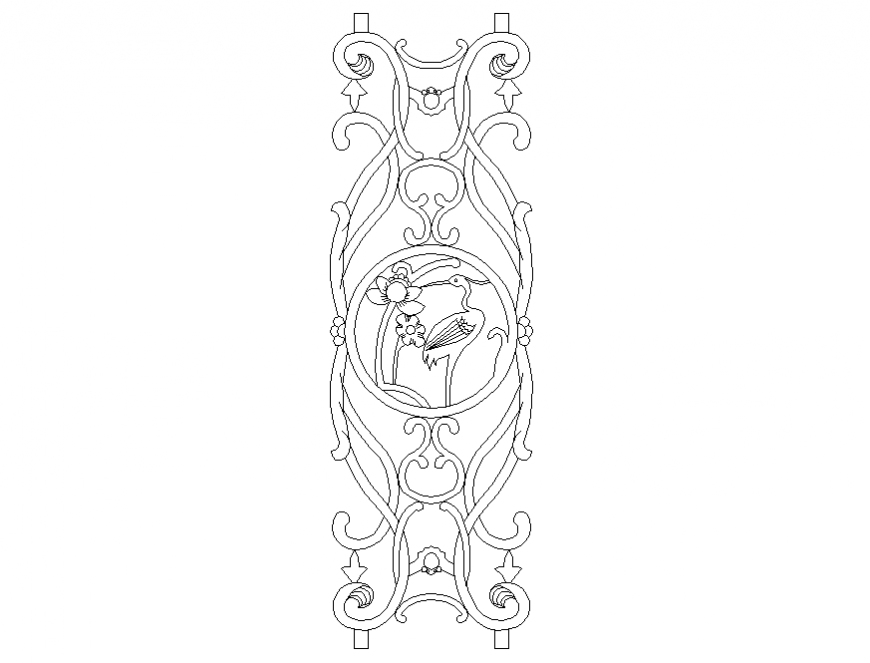 Wooden railing block design cad drawing details dwg file - Cadbull Wooden railing block design cad drawing details dwg file - Cadbull