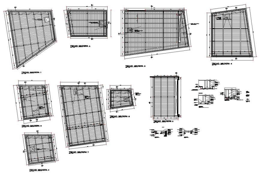 Wooden structure ceiling detail 2d view layout dwg file - Cadbull Wooden structure ceiling detail 2d view layout dwg file - Cadbull
